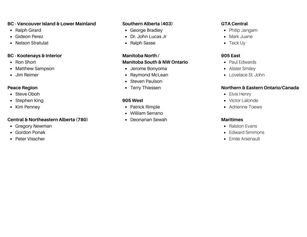 Regional Hubs – FCA Canada